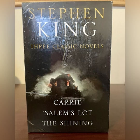 Other | Stephen King Three Classic Novels Box Set Carrie Salems Lot The ...